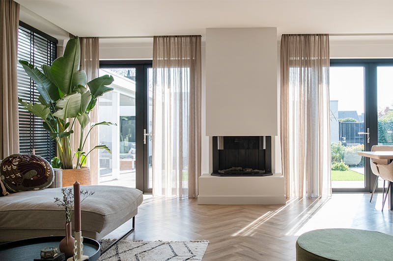5x Raamdecoratie voor een achterdeur | INHUIS Plaza