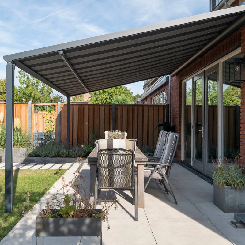 Brustor zonwering of terrasoverkapping | inhuis plaza