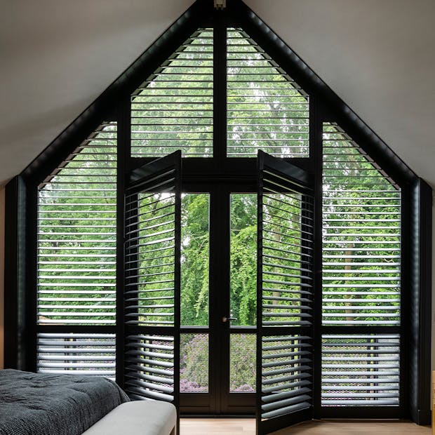 Shutters voor speciale ramen - Schuine ramen