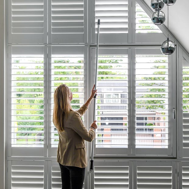 Shutters voor speciale ramen - Schuine ramen