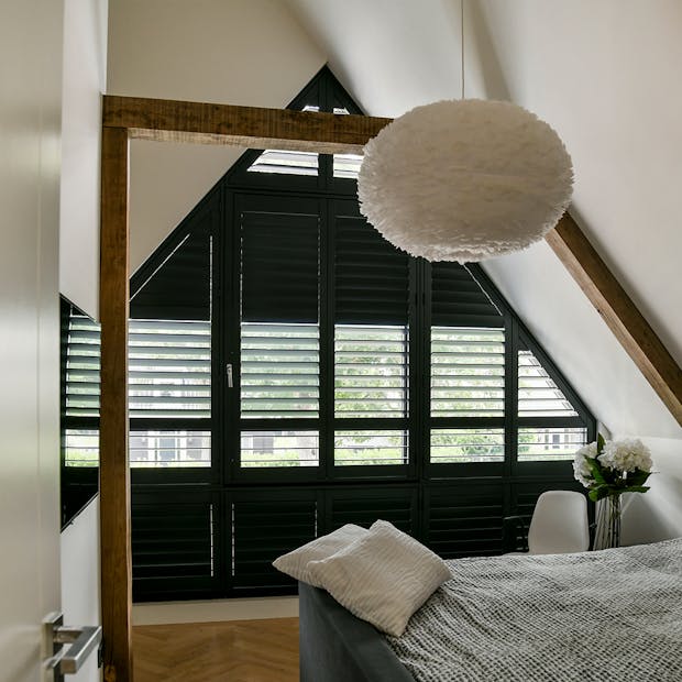 Shutters voor speciale ramen - Schuine ramen