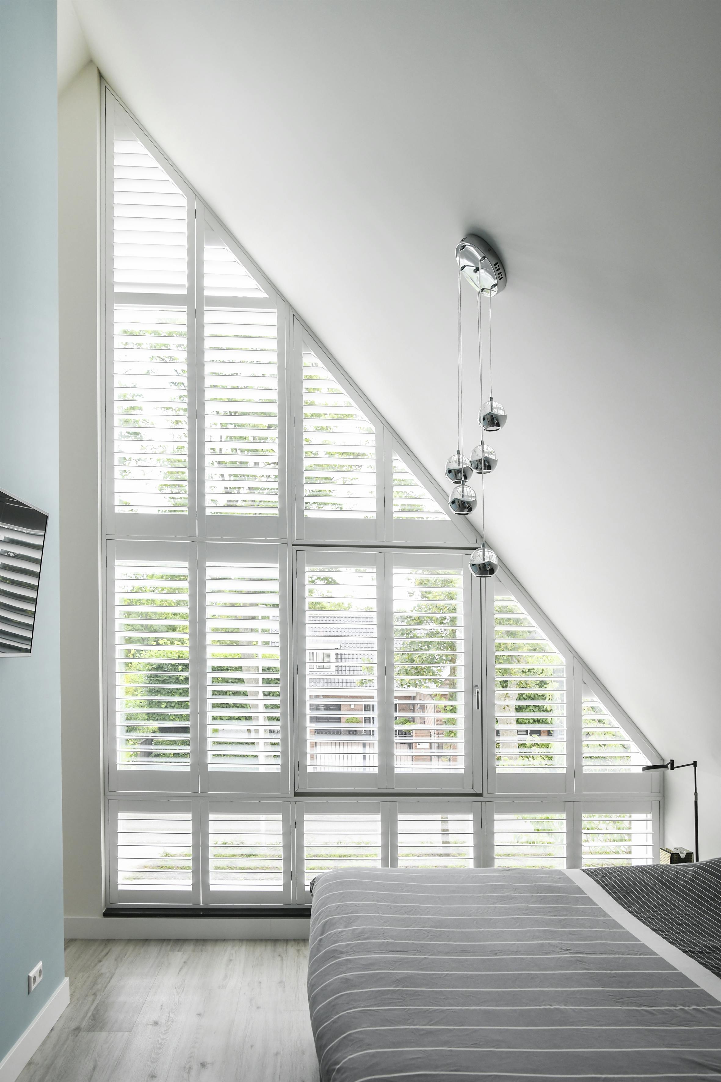 Shutters voor speciale ramen - Schuine ramen