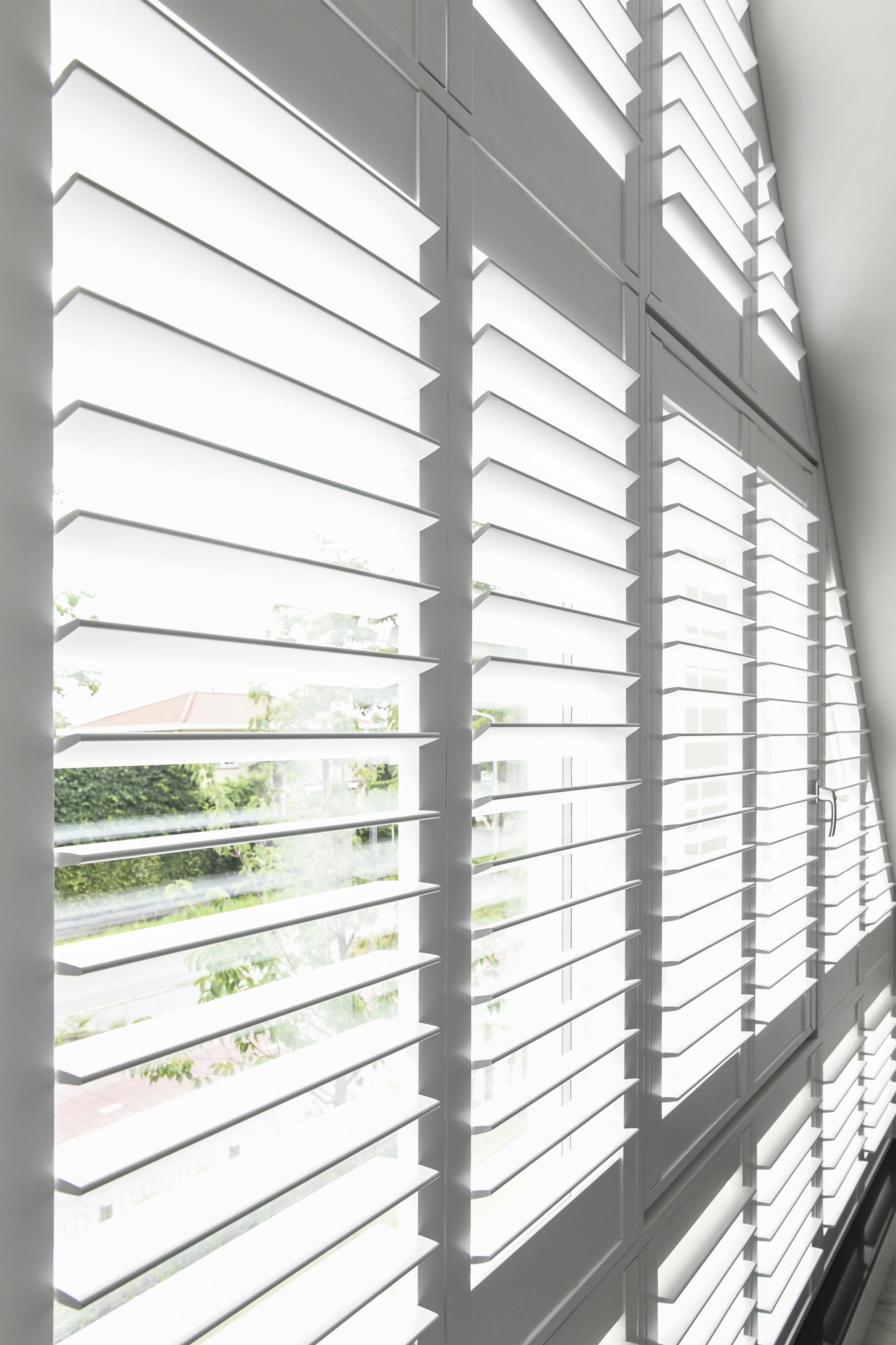 Shutters voor speciale ramen - Schuine ramen